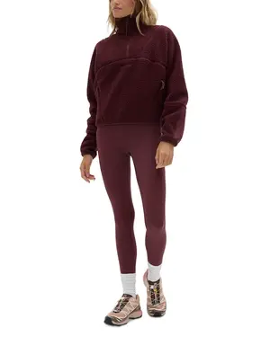 HALFDAYS Pieper Fleece Sweatshirt - Glazed Cherry