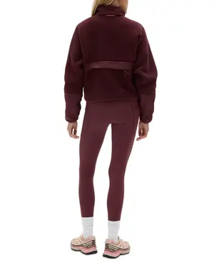 HALFDAYS Pieper Fleece Sweatshirt - Glazed Cherry