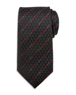 CUFFLINKS, INC. Darth Vader Lightsaber Striped Tie - Black