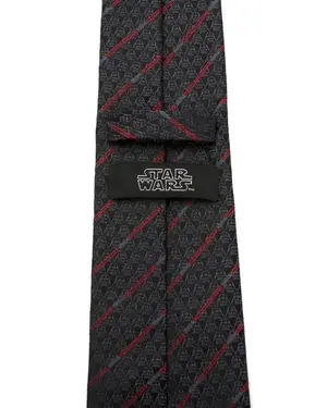 CUFFLINKS, INC. Darth Vader Lightsaber Striped Tie - Black