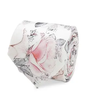 CUFFLINKS, INC. Painted Floral Silk Tie