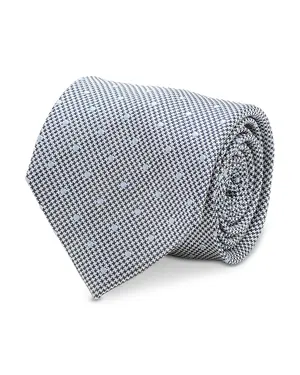 CUFFLINKS, INC. Dotted Herringbone Silk Tie