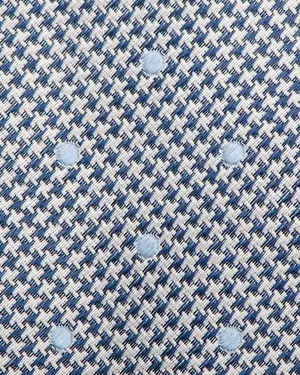CUFFLINKS, INC. Dotted Herringbone Silk Tie