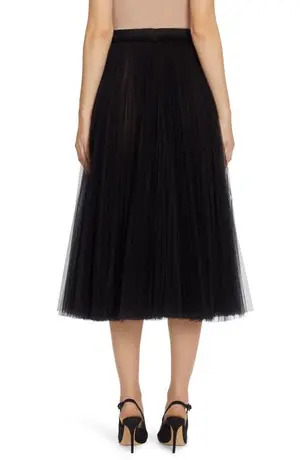 Dolce & Gabbana Tulle A-line Midi Skirt