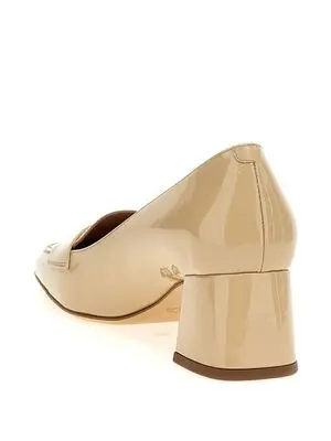 TOD'S 50mm Patent-leather Pumps - Neutrals