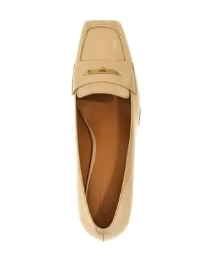 TOD'S 50mm Patent-leather Pumps - Neutrals