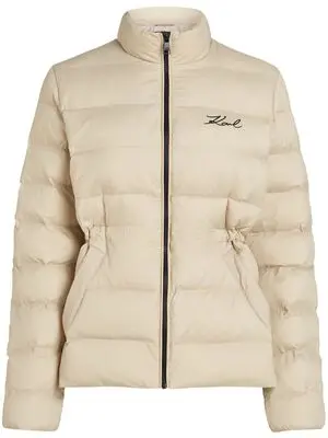 Karl Lagerfeld Quilted Outerwear For Women