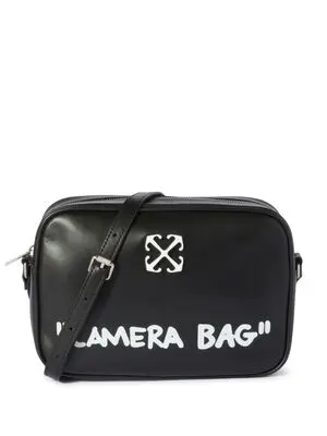 Off-White Medium Jitney Quote Shoulder Bag