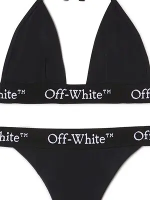 Off-White Logo-band Bikini