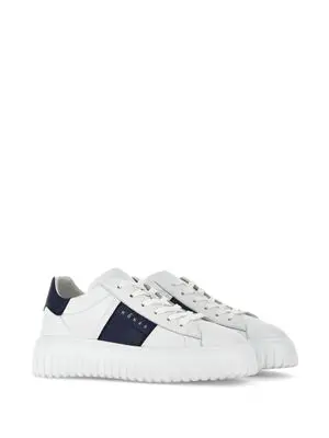 Hogan H-stripes Leather Sneakers