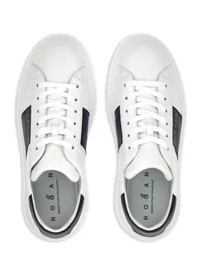 Hogan H-stripes Leather Sneakers