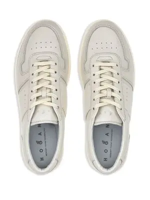 Hogan Logo Sneakers - Neutrals
