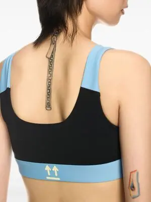 Off-White Colour-block Sports Bra