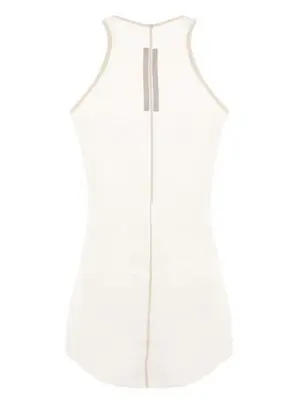 Rick Owens Fine-ribbed Tank Top - Neutrals