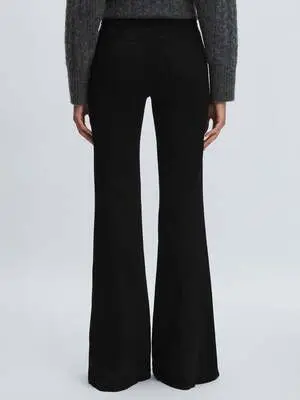 Paige Charlie Angled Waist Flared Jeans