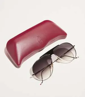 JACQUES MARIE MAGE Daido Aviator Sunglasses
