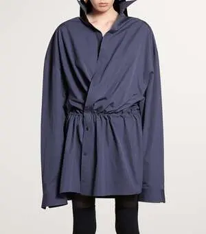Balenciaga Cotton Mini Shirt Dress