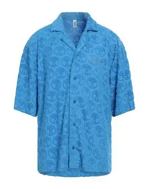 Moschino Camp Collar Shirts For Men
