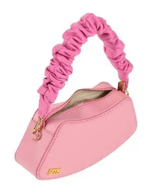 Gcds Leather Baguette Bag - Magenta