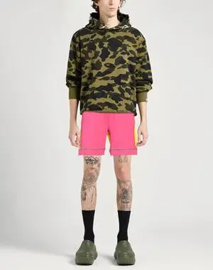 Moschino High Waisted Relaxed Fit Shorts - Pink
