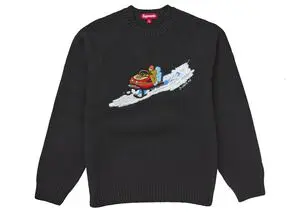 Supreme Snowmobile Sweater - Black