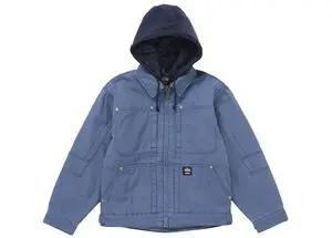 Supreme Dickies Hooded Work Jacket - Blue