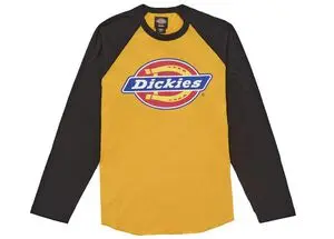 Supreme Dickies Raglan Long Sleeve Top - Black