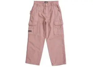 Supreme Dickies Flannel Lined Cargo Pant By - Pink