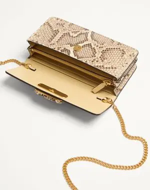 Valentino Garavani Vlogo Signature Python Chain Wallet