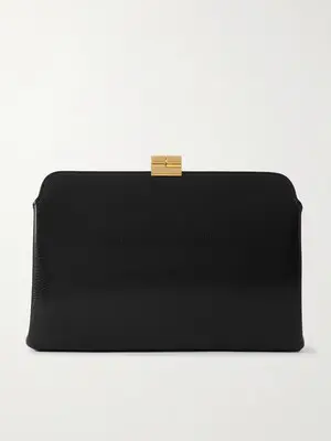 THE ROW Amazon Leather Clutch