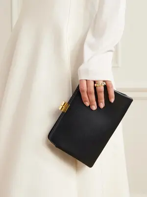 THE ROW Amazon Leather Clutch