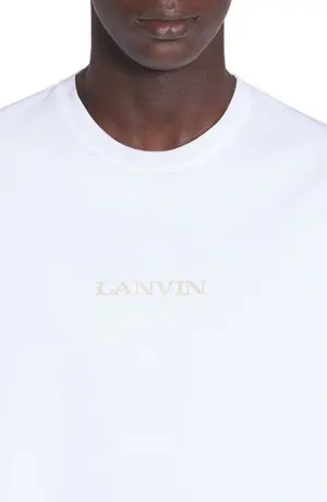 LANVIN Embroidered T-shirt