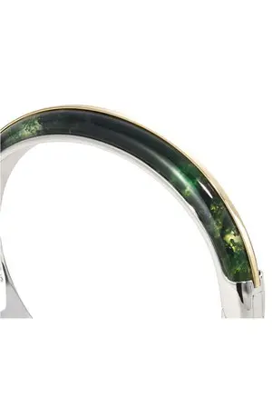 BY PARIAH Essentials Stacking Bangle - Moss Agate