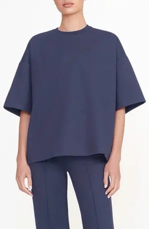 Women's 3/4 Sleeve Oversized T-Shirts