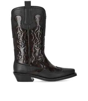 GANNI Texan Boots