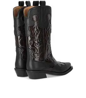 GANNI Texan Boots