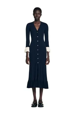 Sandro Two Tone Day Dresses