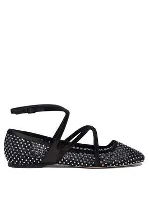 Jimmy Choo Studded Flats For Women