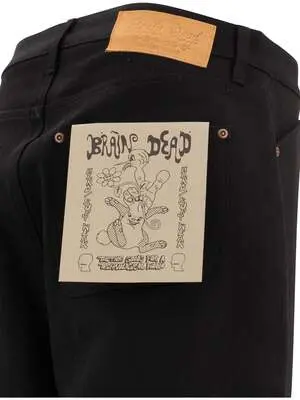 BRAIN DEAD Straight Leg Jeans