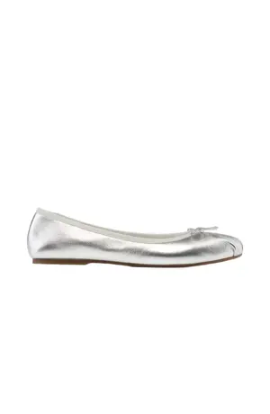 GRACE FOOTWEAR Grace Footwear Reims Ballerina Silver