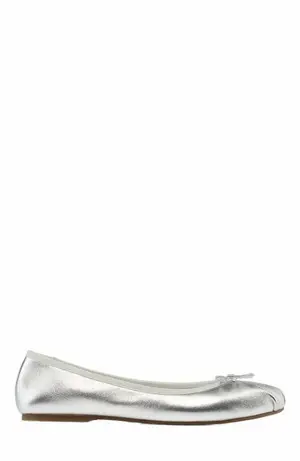 GRACE FOOTWEAR Reims Ballerina - White