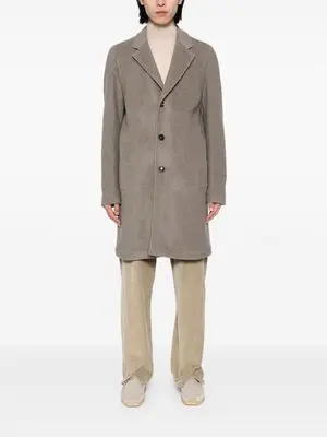BOSS Single-breasted Tailored Coat - Neutrals