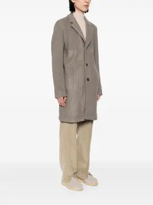 BOSS Single-breasted Tailored Coat - Neutrals
