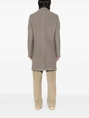 BOSS Single-breasted Tailored Coat - Neutrals