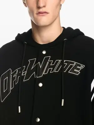 Off-White Logo-appliqué Bomber Jacket