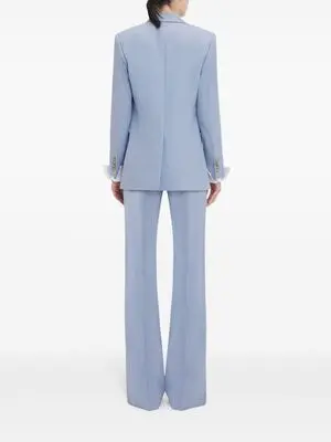 Victoria Beckham Single-breasted Blazer - Blue