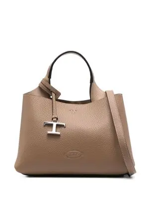 TOD'S Leather Tote Bag - Brown