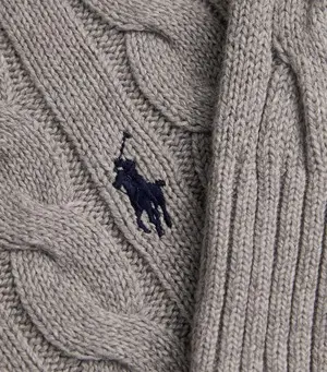 Polo Ralph Lauren Cable-knit Polo Logo Sweater