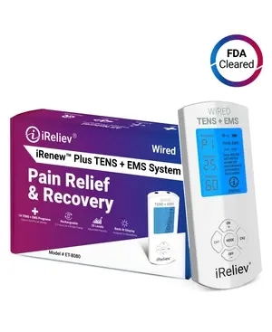 IRELIEV Premium Tens + Ems Pain Relief & Recovery System - No Color