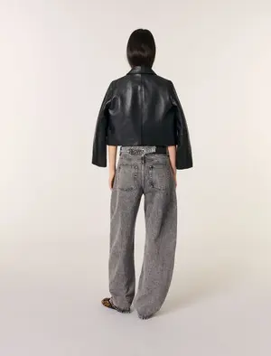 Maje Cotton Balloon Jeans